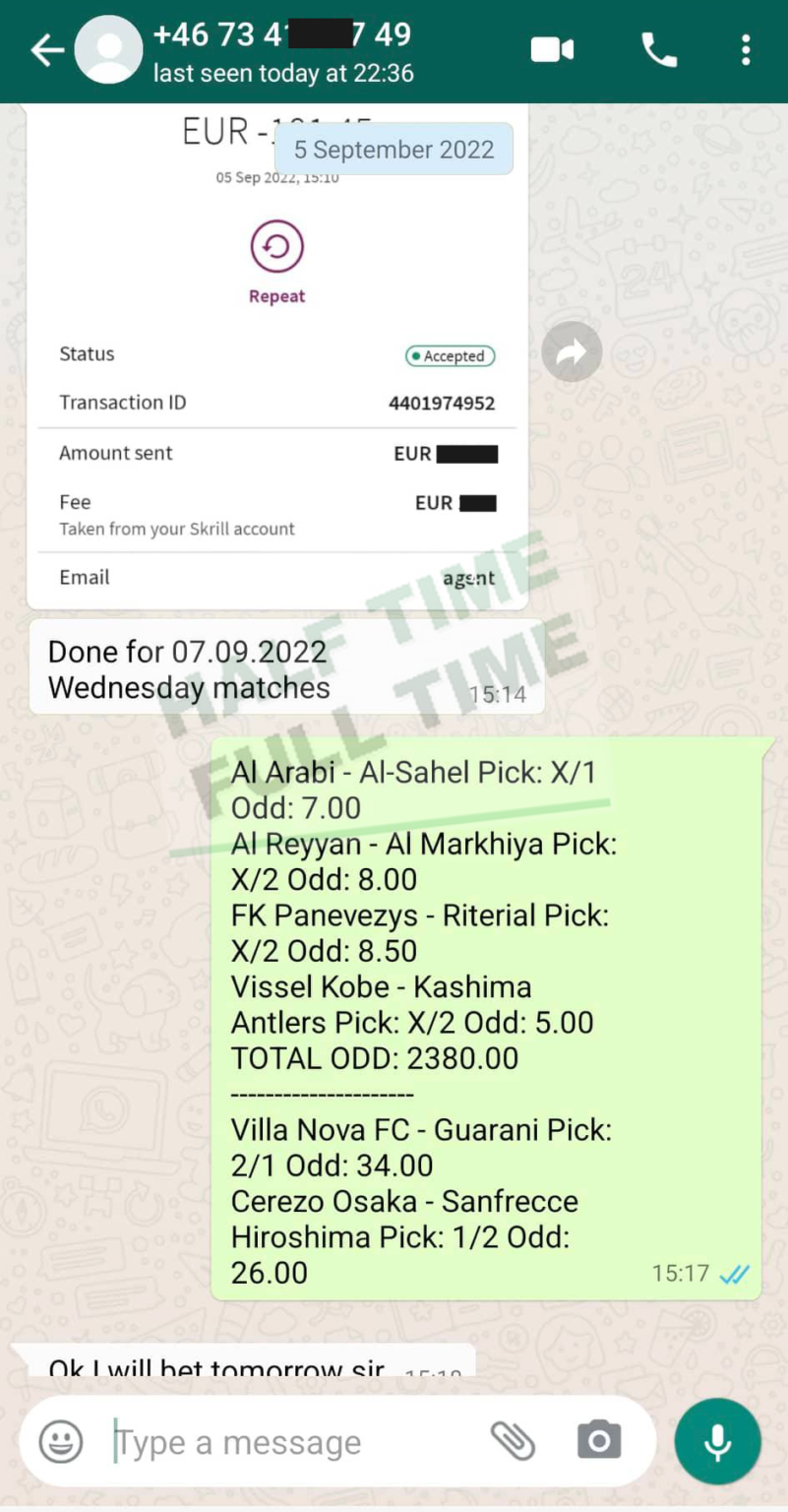 Best HALF TIME FULL TIME fixed matches 100% sure